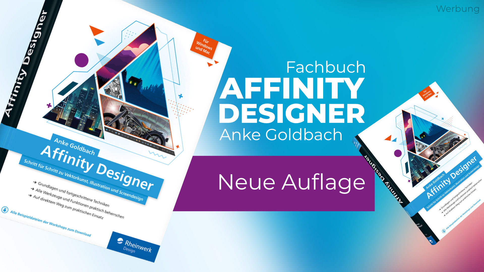 Das neue Affinity Designer Buch von Anke Goldbach - Affinity Tutorials