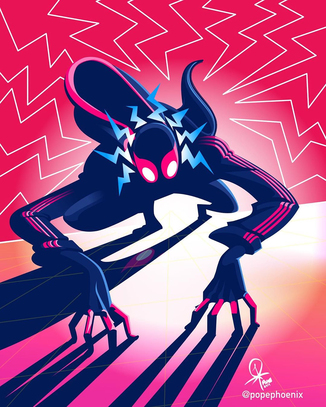 Pope Phoenix - digitaler Söldner aus New York - Affinity Tutorials