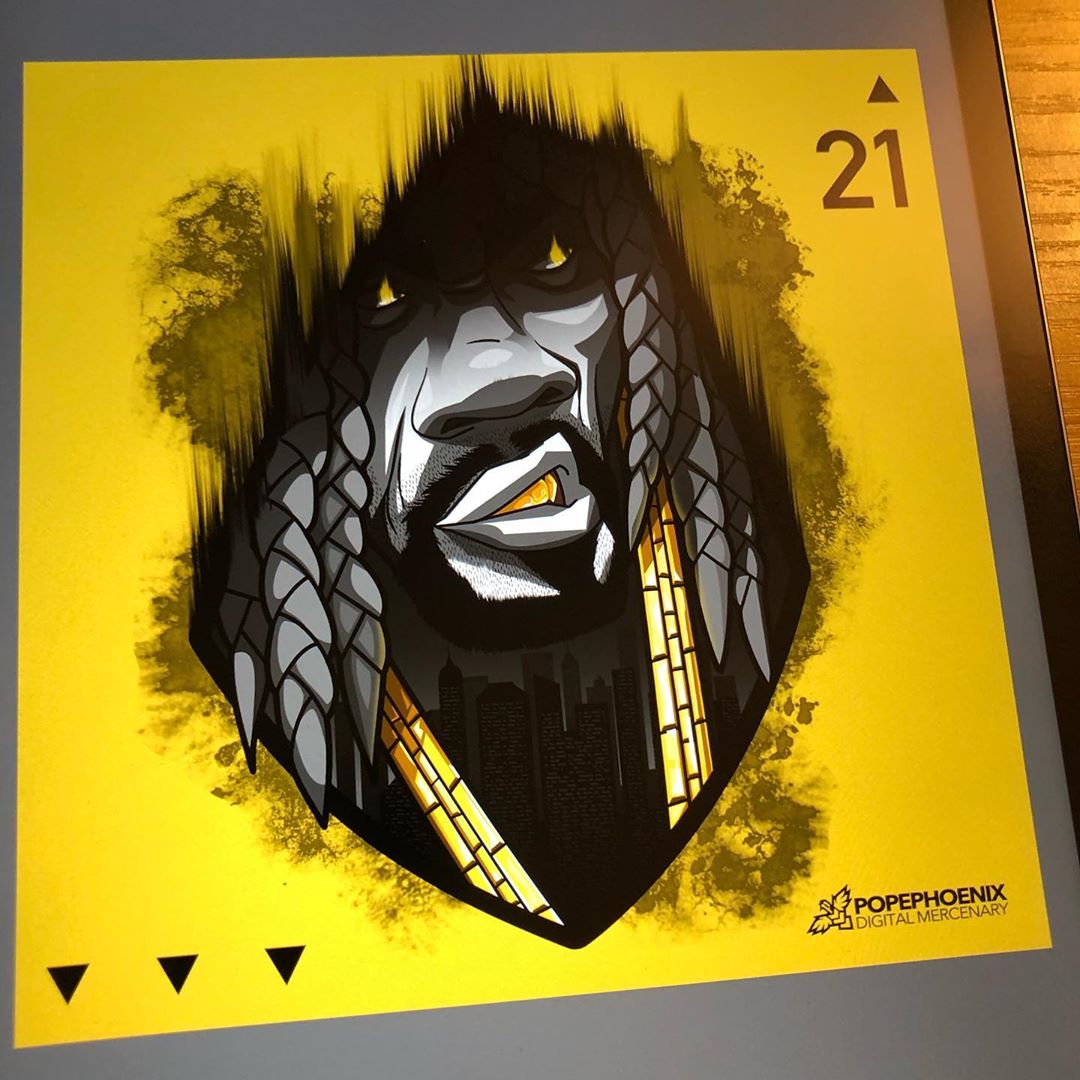 Pope Phoenix - digitaler Söldner aus New York - Affinity Tutorials